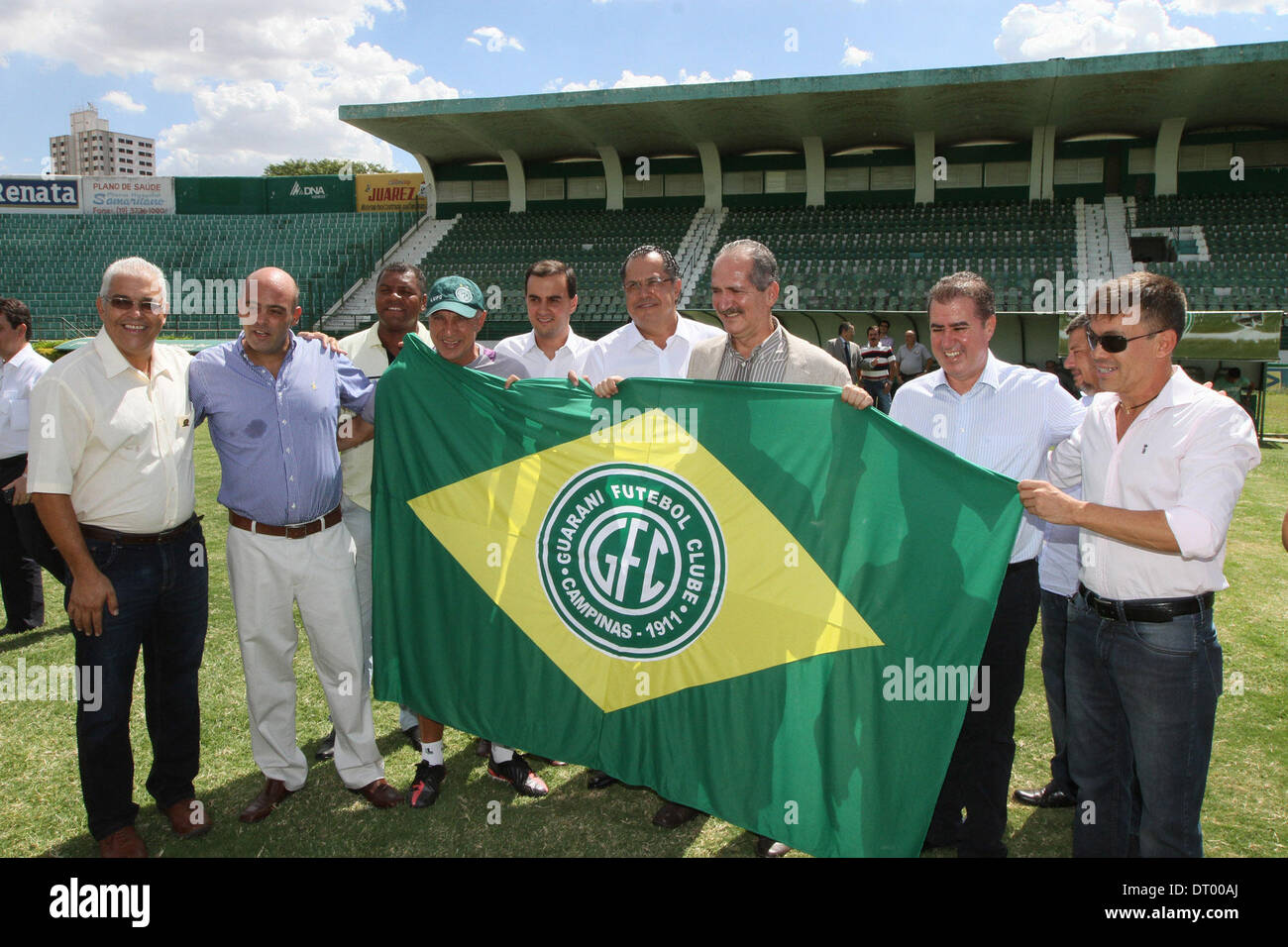 Brazilian Minister of Sports Aldo Rebelo visit base camp in Brazil for ...