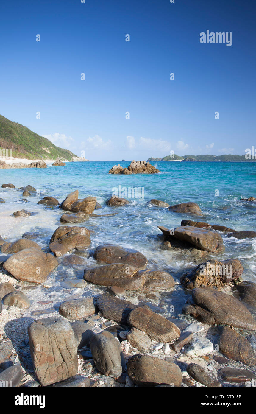 Nishibama Beach, Aka Island, Kerama Islands, Okinawa, Japan Stock Photo ...