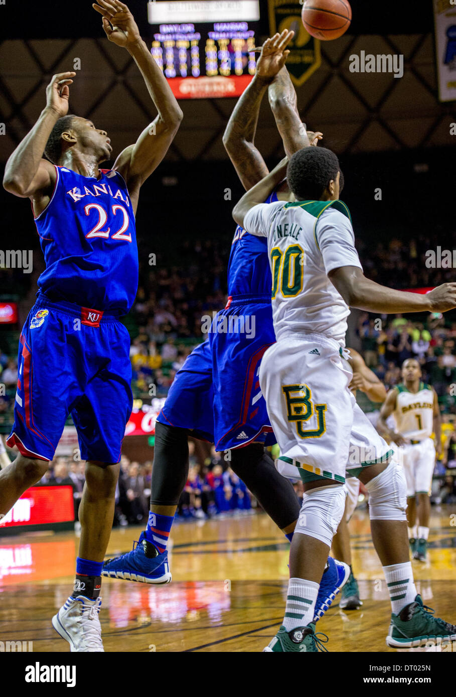Waco, TX, USA . 04th Feb, 2014. Kansas Jayhawks guard Andrew Wiggins ...