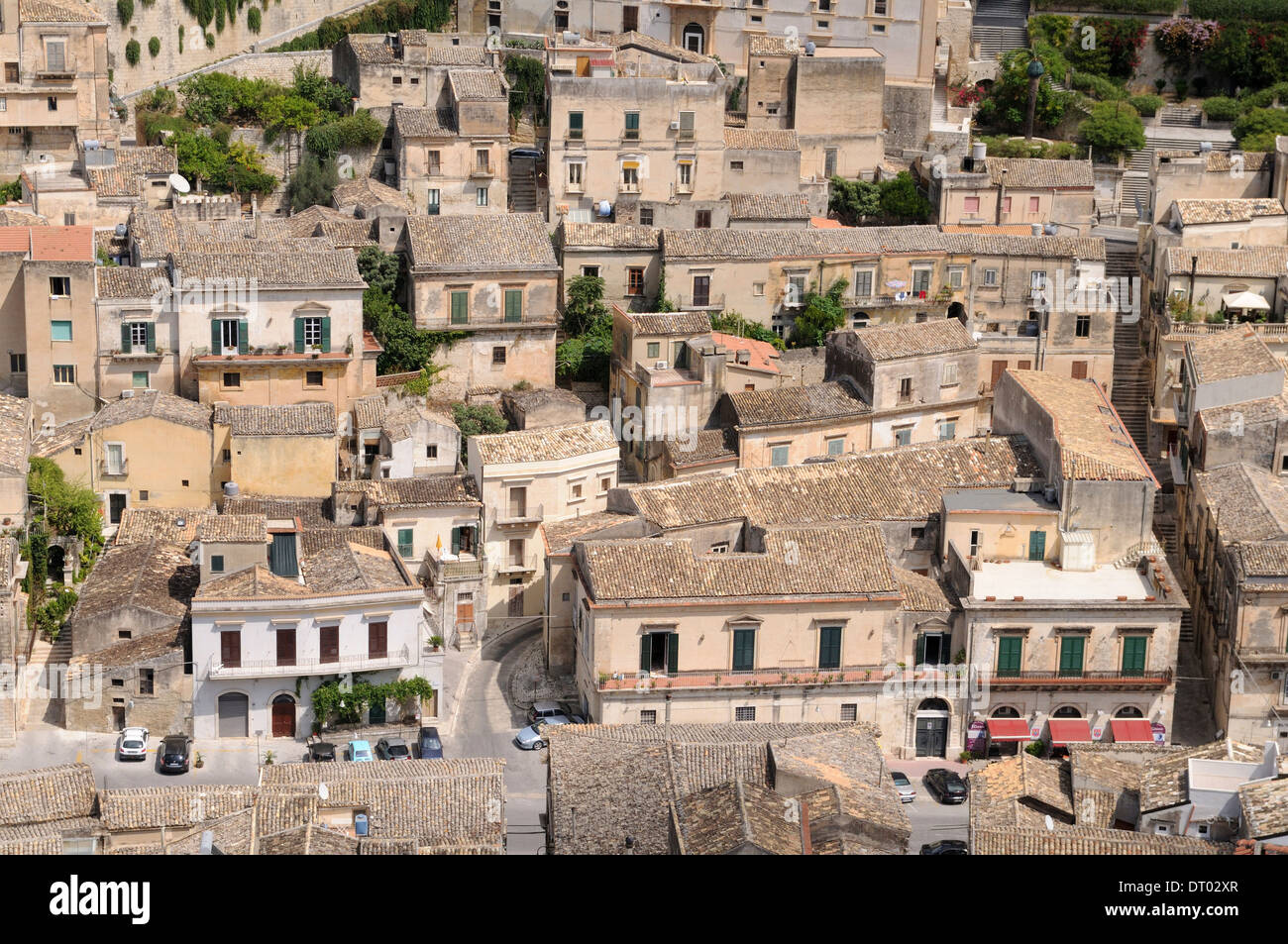 Italian hillside village hi-res stock photography and images - Alamy
