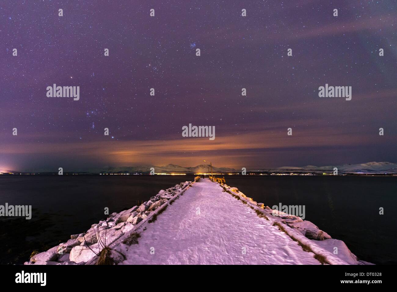 Foot Path To The Stars Stock Photo - Alamy