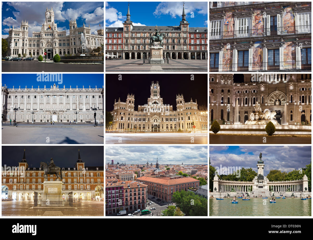Madrid landmark hi-res stock photography and images - Alamy