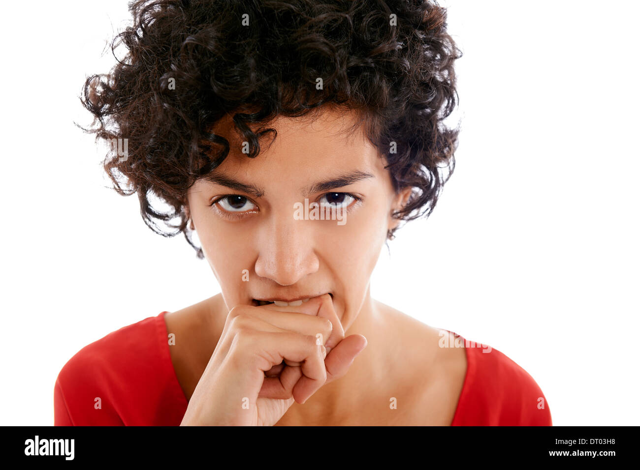 Angry hand biting hi-res stock photography and images - Alamy