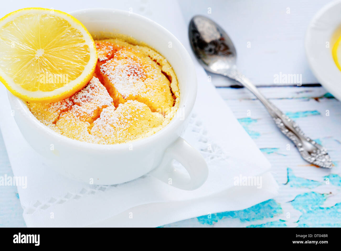 Custard pudding in white hi-res stock photography and images - Alamy