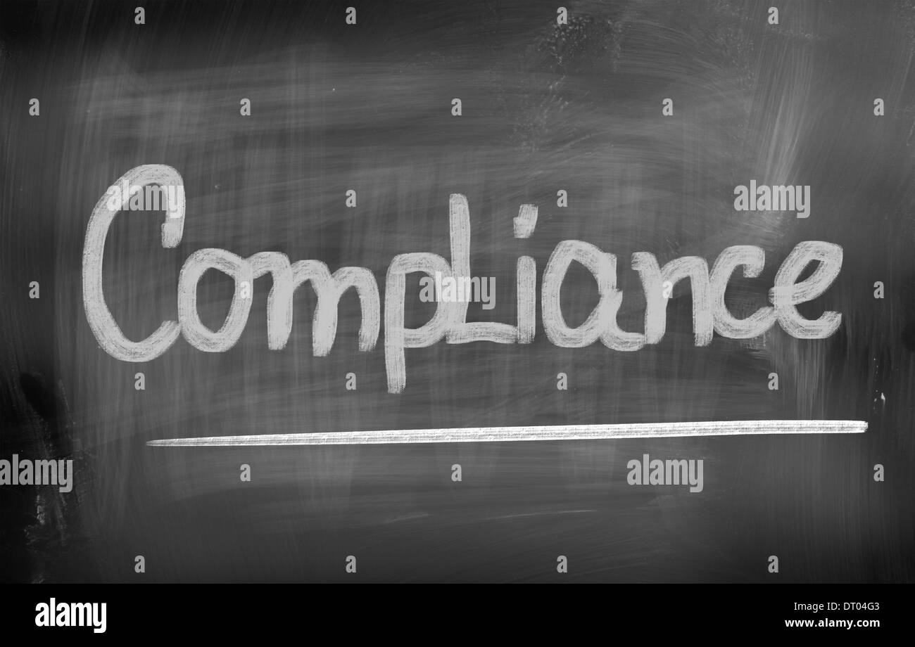 Instruction compliance sign Black and White Stock Photos & Images - Alamy