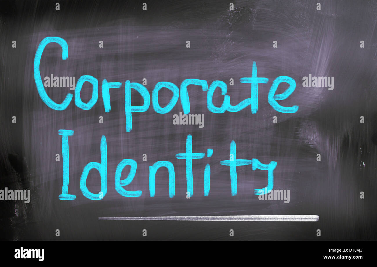 Corporate Identity Concept Stock Photo - Alamy