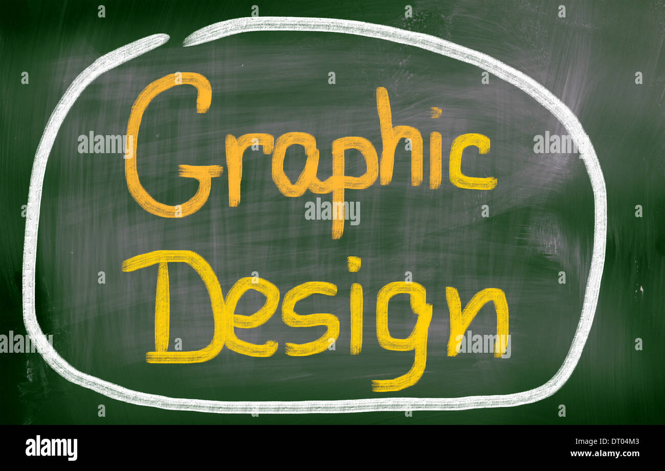 Graphic Design Concept Stock Photo - Alamy