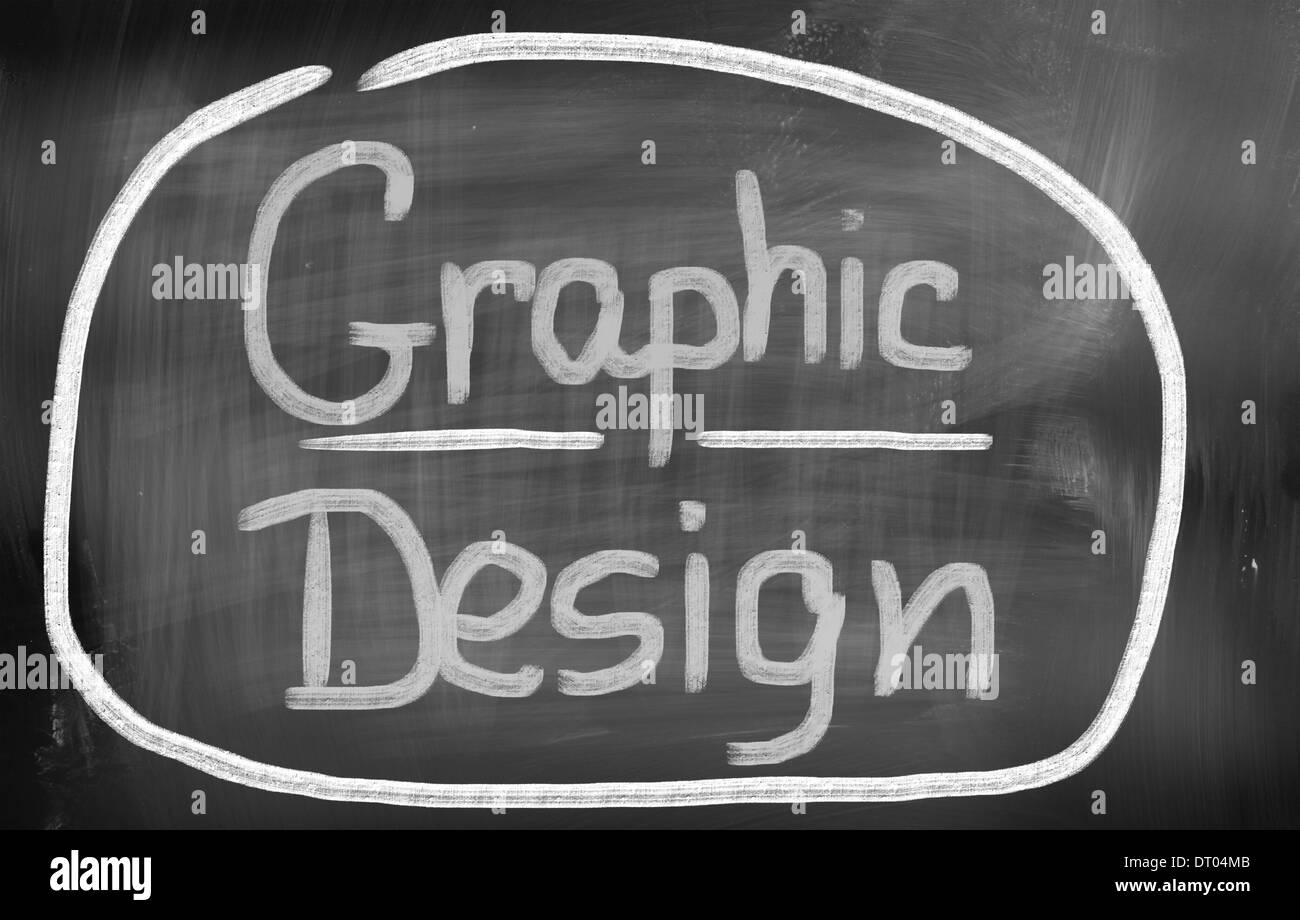 Graphic Design Concept Stock Photo - Alamy