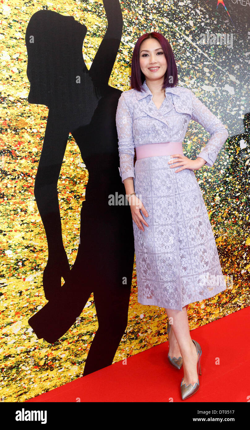 Hong Kong, China's Hong Kong. 5th Feb, 2014. Actress Mariam Yeung ...