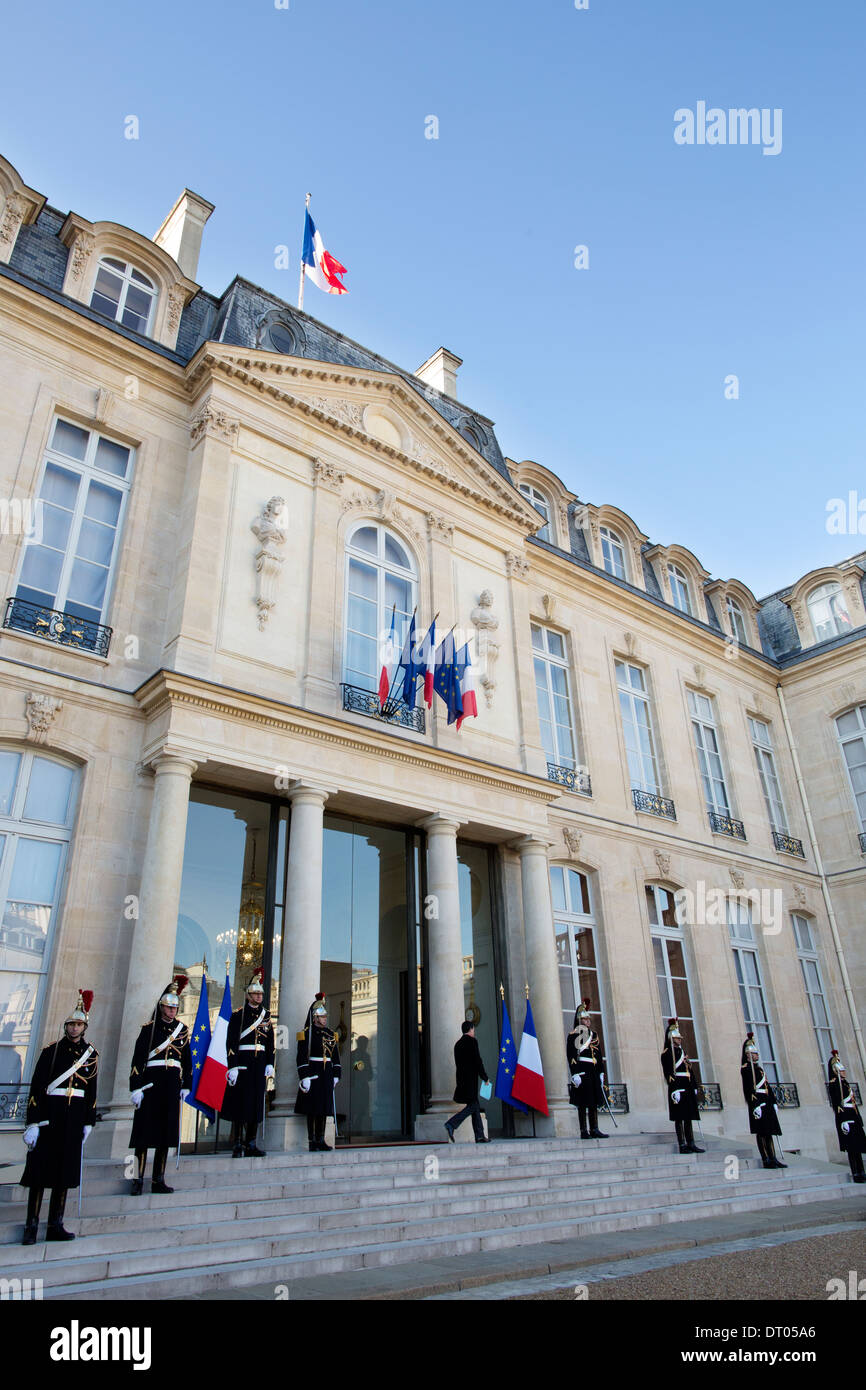 Élysée Palace, official residence of the President of the French ...
