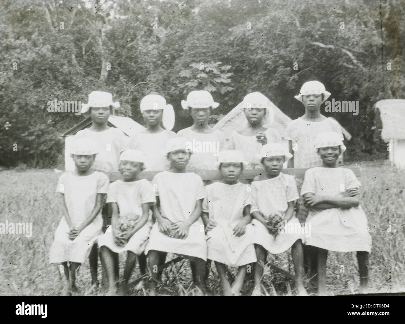 A historical photograph of Boloi W'akambyi in the Congo, taken between ...