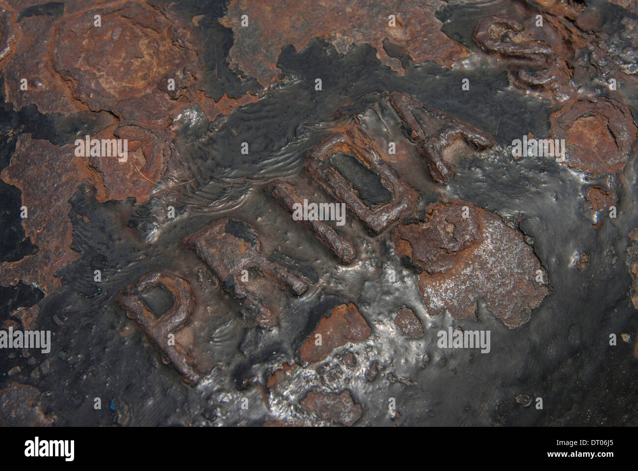 Rust and Paint Stock Photo - Alamy