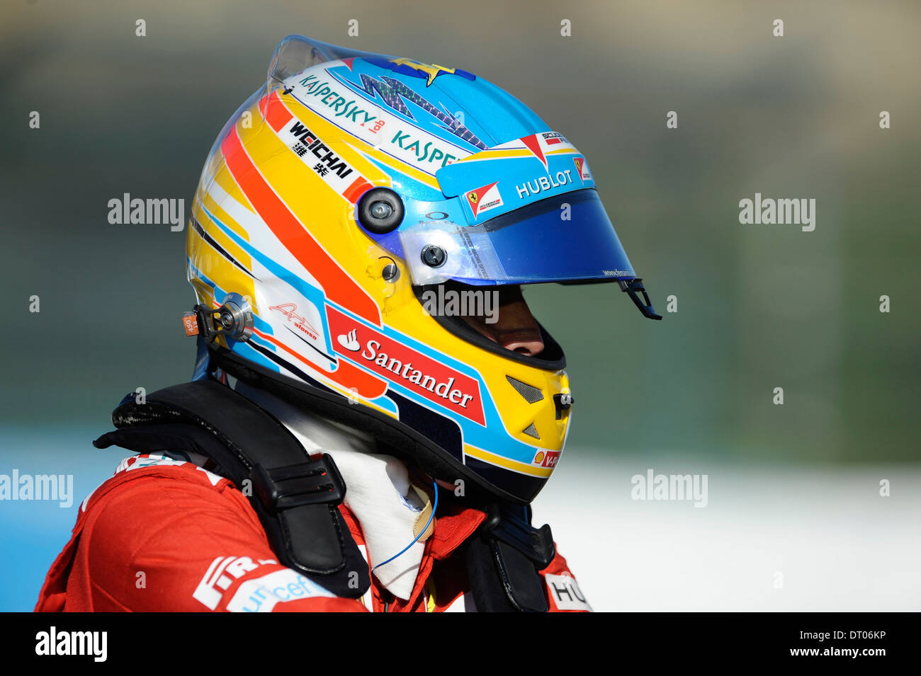 Fernando Alonso (ESP) Ferrari F14 T during Formula One Tests, Jerez ...