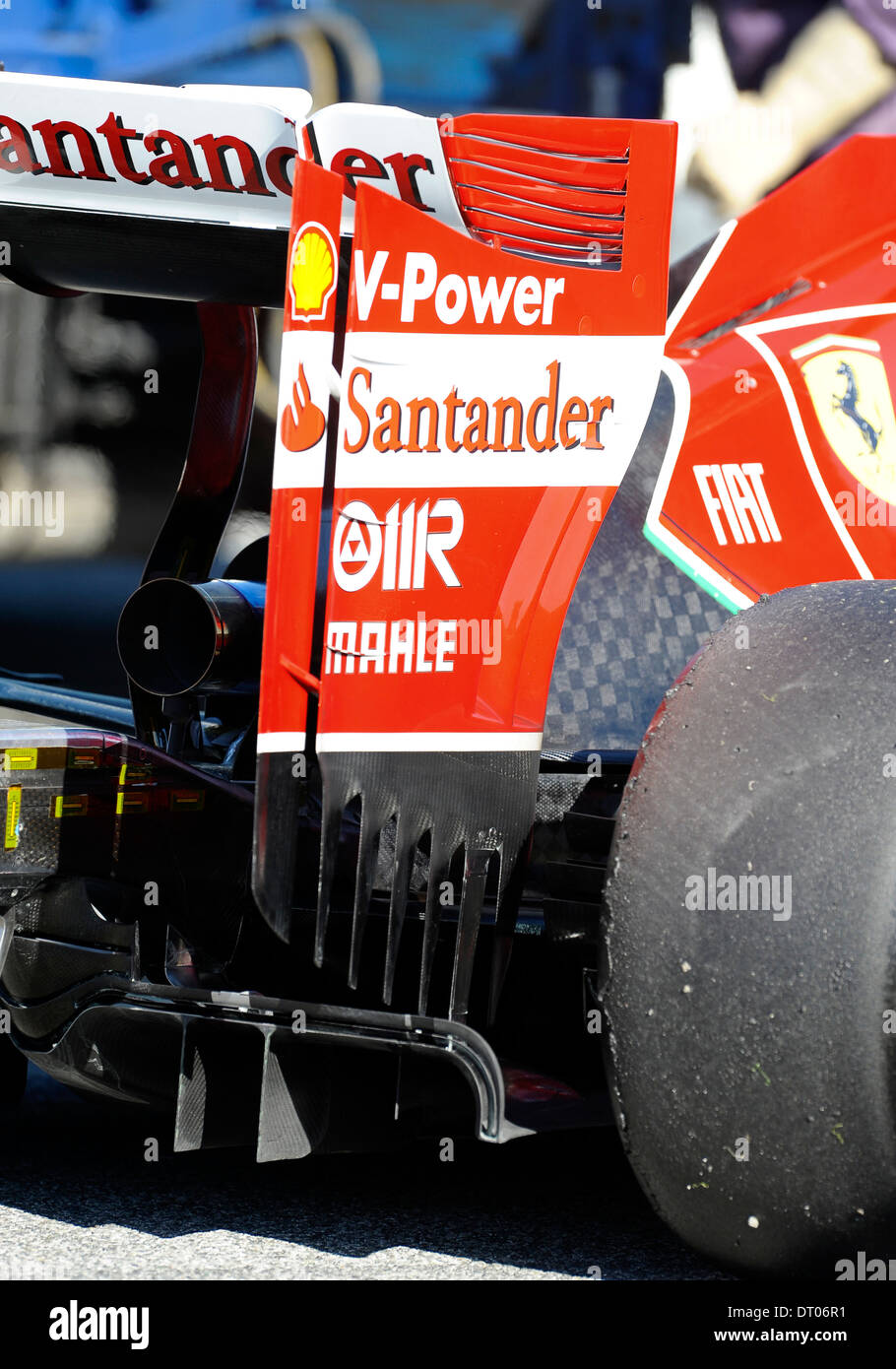 Ferrari rear wing High Resolution Stock Photography and Images - Alamy