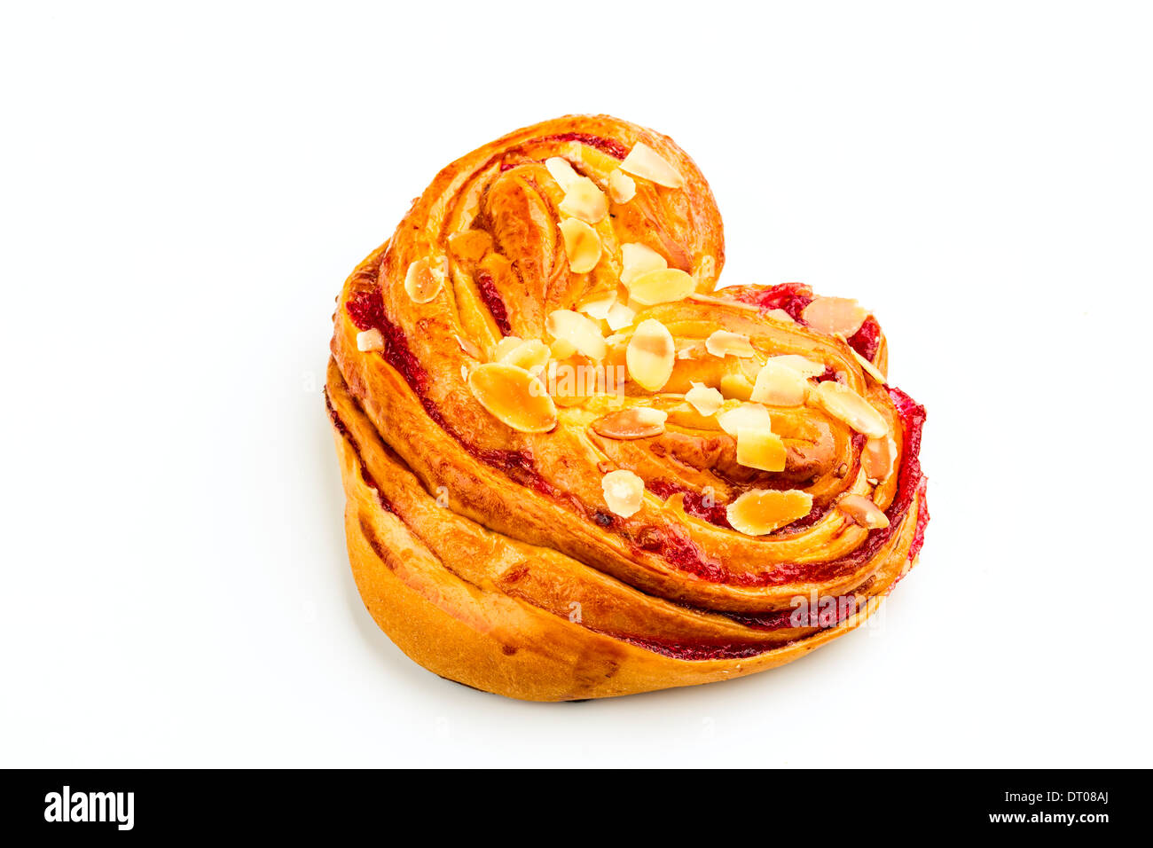 fresh bun isolated on white background Stock Photo - Alamy