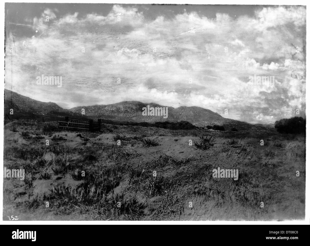 This photograph shows a cemetery in Temecula, California, where Ramona ...