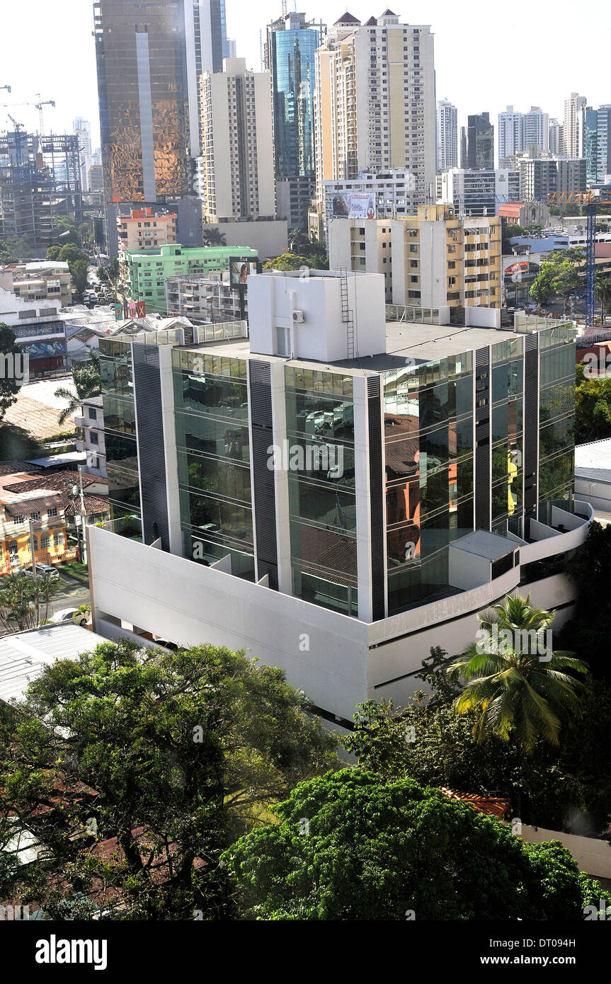 modern building Panama city Panama Stock Photo - Alamy