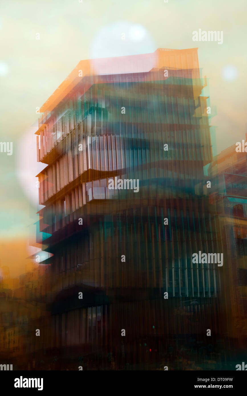 multiple exposure Tokyo Stock Photo - Alamy
