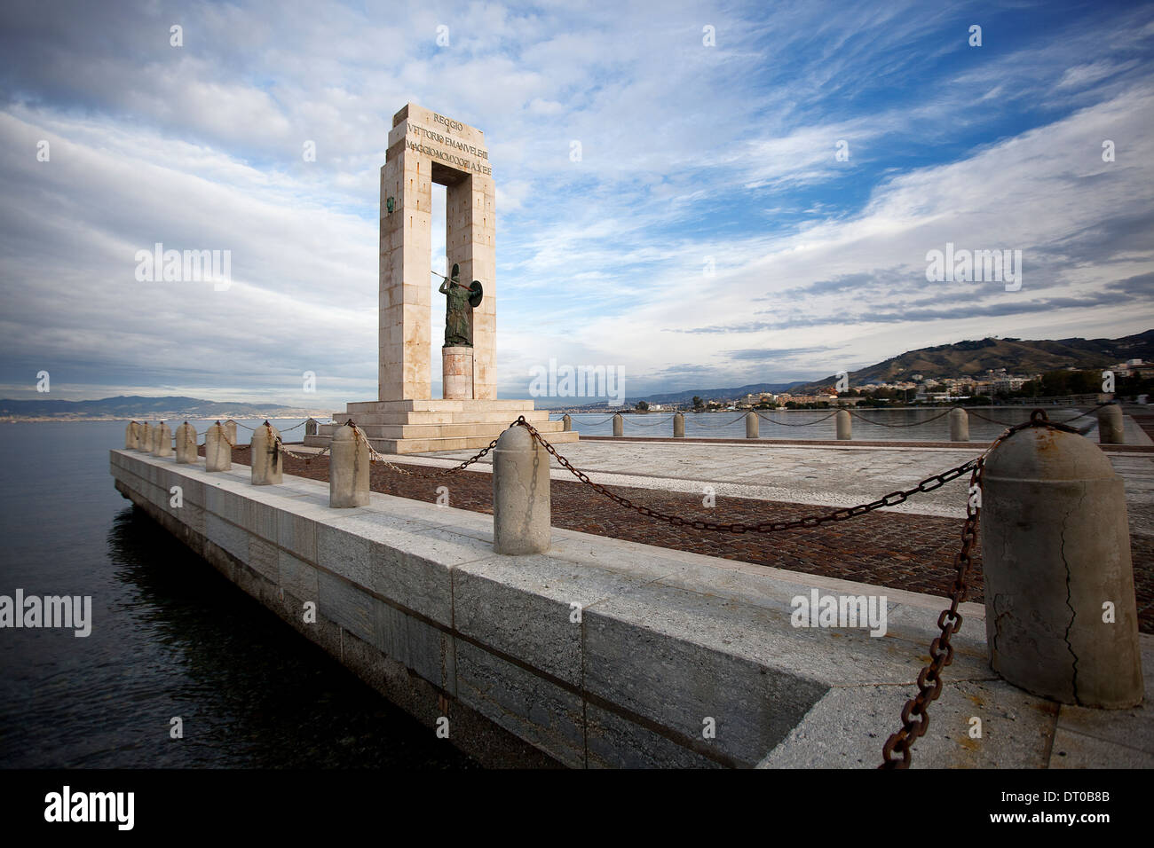 Europe, Italy, Calabria, Reggio Calabria, The City centre Stock Photo ...