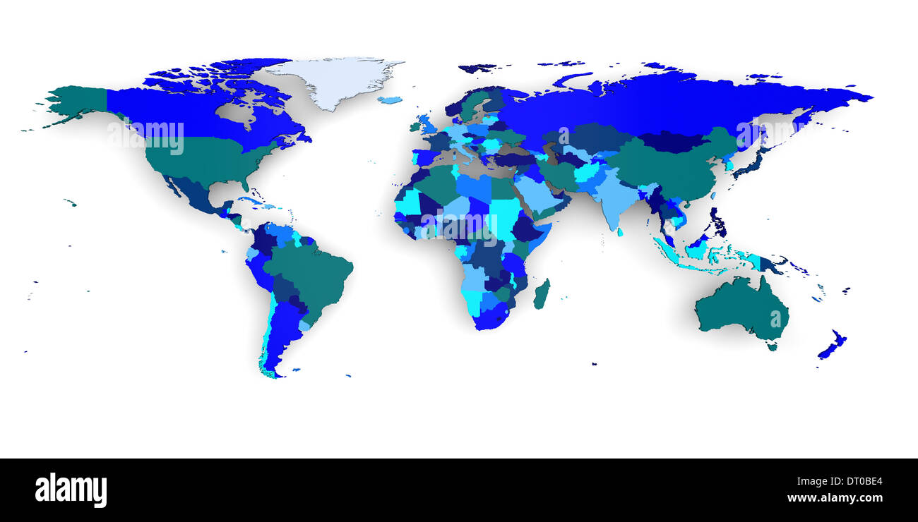 Nasa Digital World Map