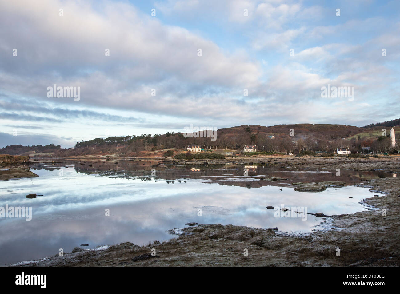 Dervaig & Loch Cuin on the Isle of Mull in Scotland Stock Photo - Alamy
