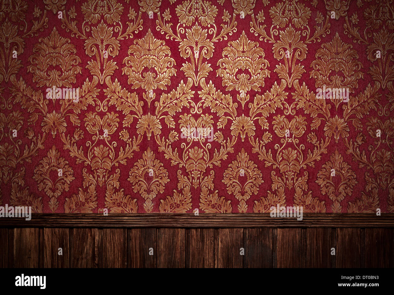 Red Victorian Background