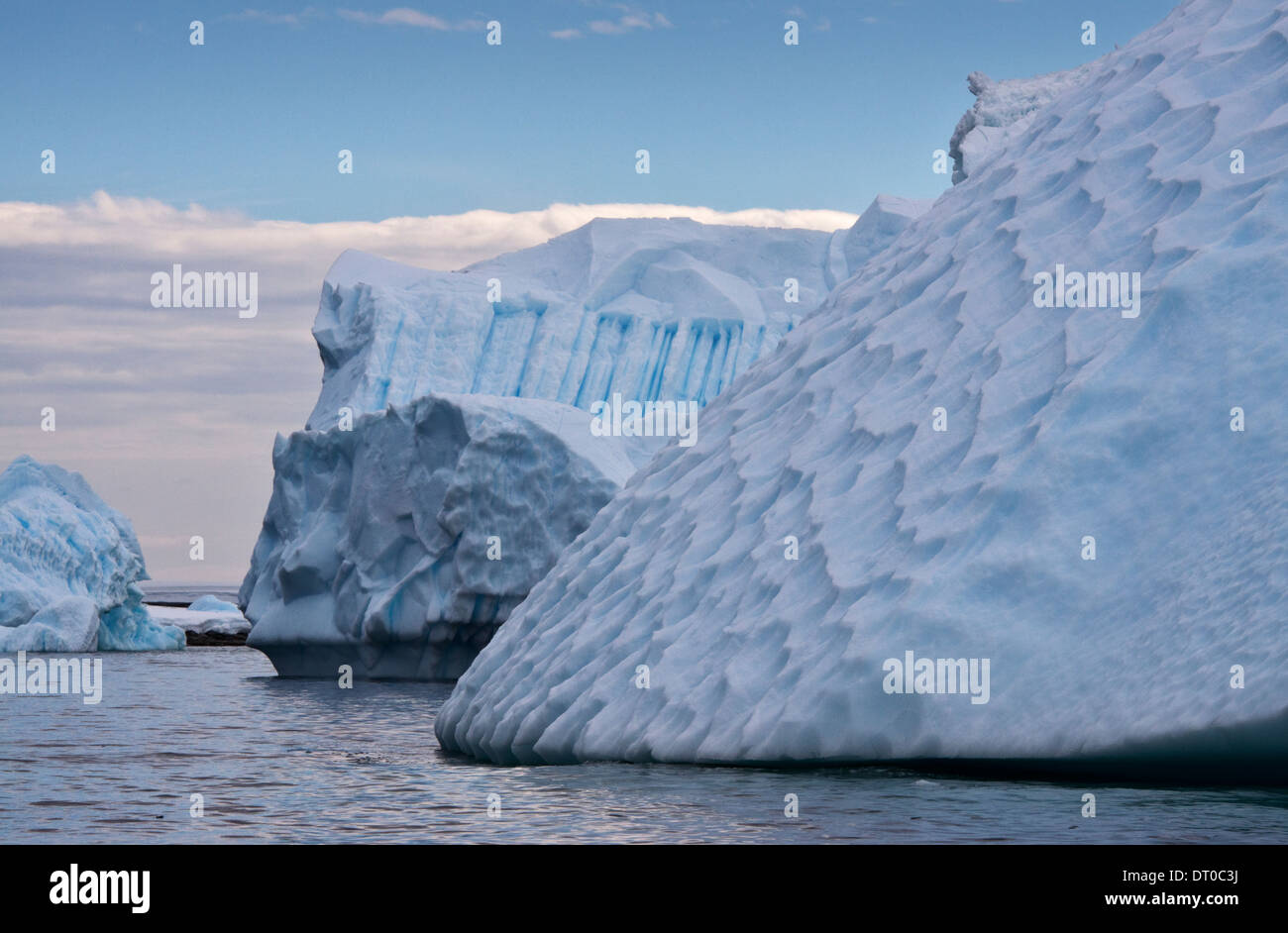 Blue icebergs iceberg pleneau island hi-res stock photography and ...