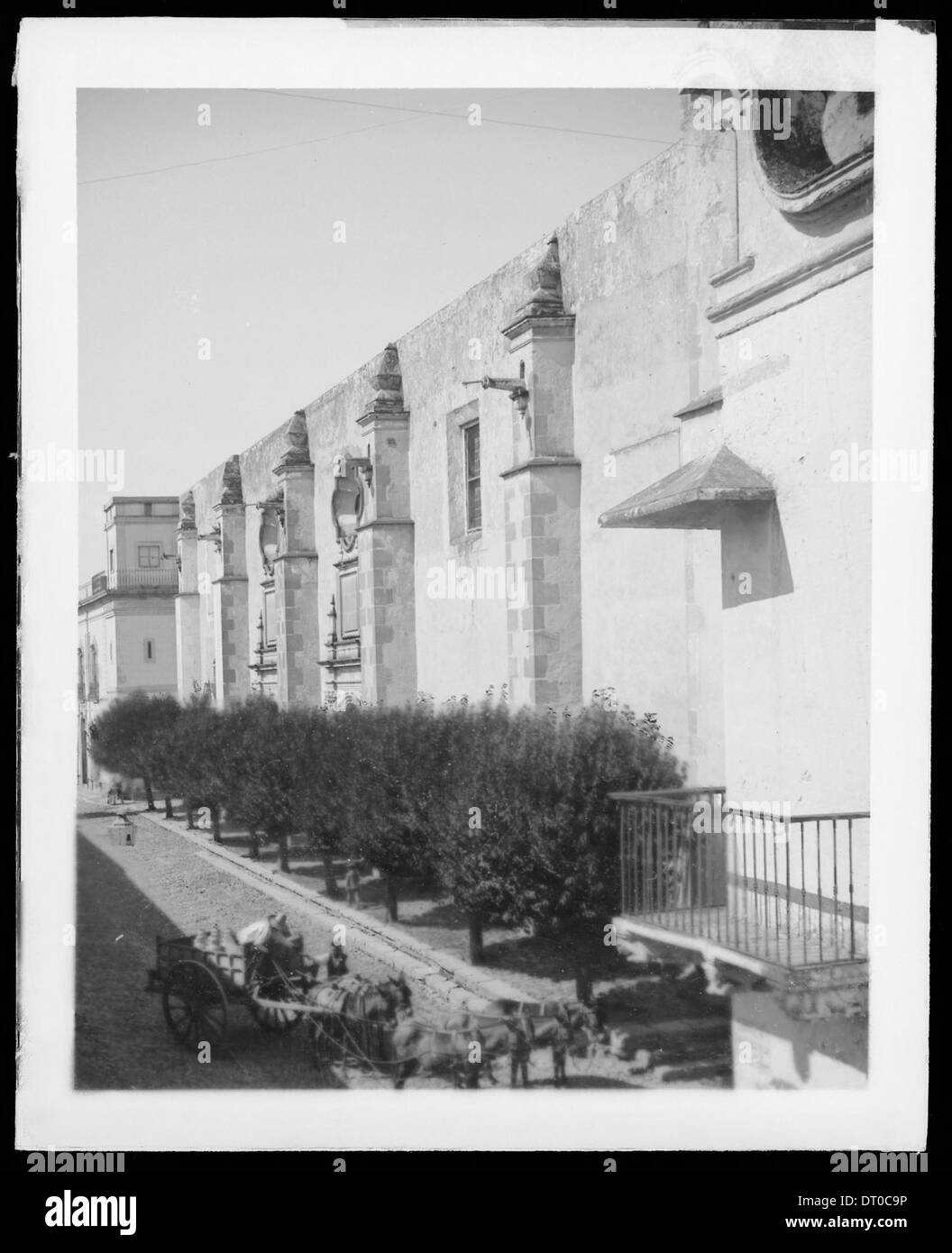The Convent of Capuchinas in Queretaro, Mexico, photographed between ...
