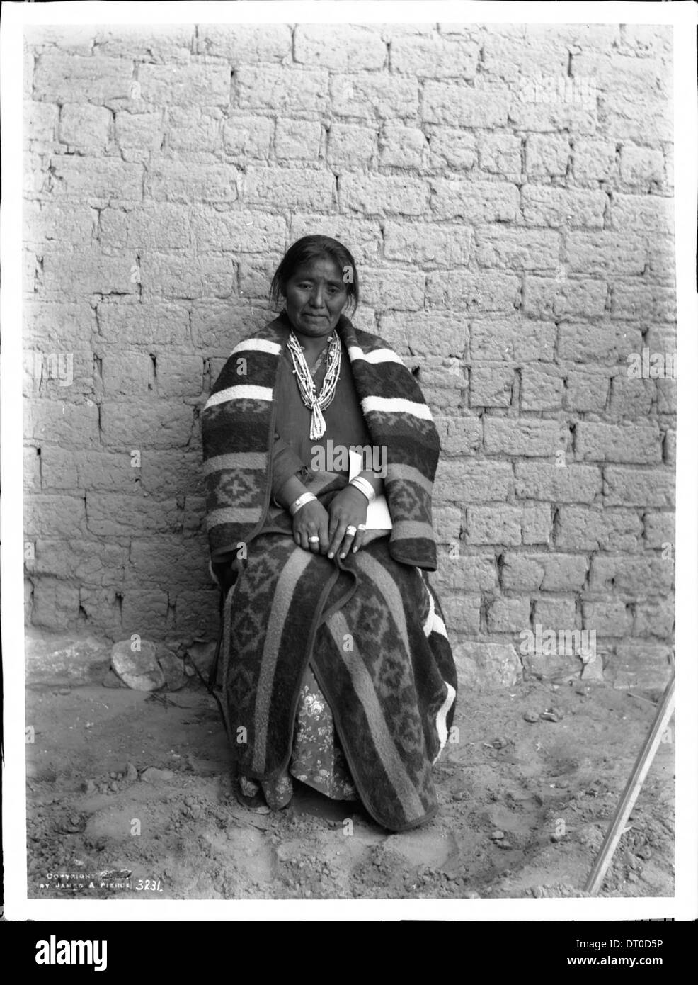 A photograph of the daughter of Chief Manuelito, the last leader of the ...