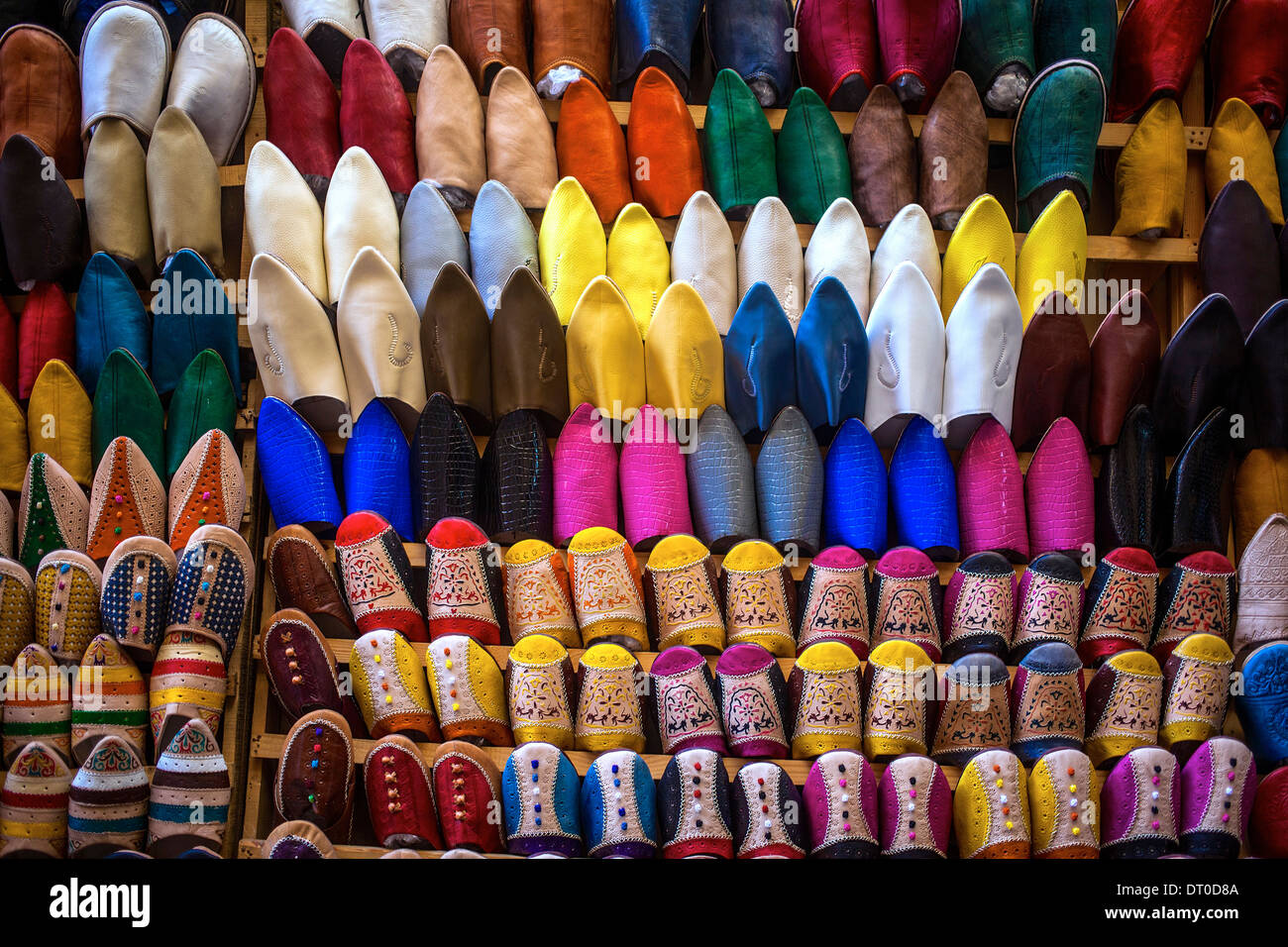 Traditional arabic slippers shoes hi-res stock photography and images ...