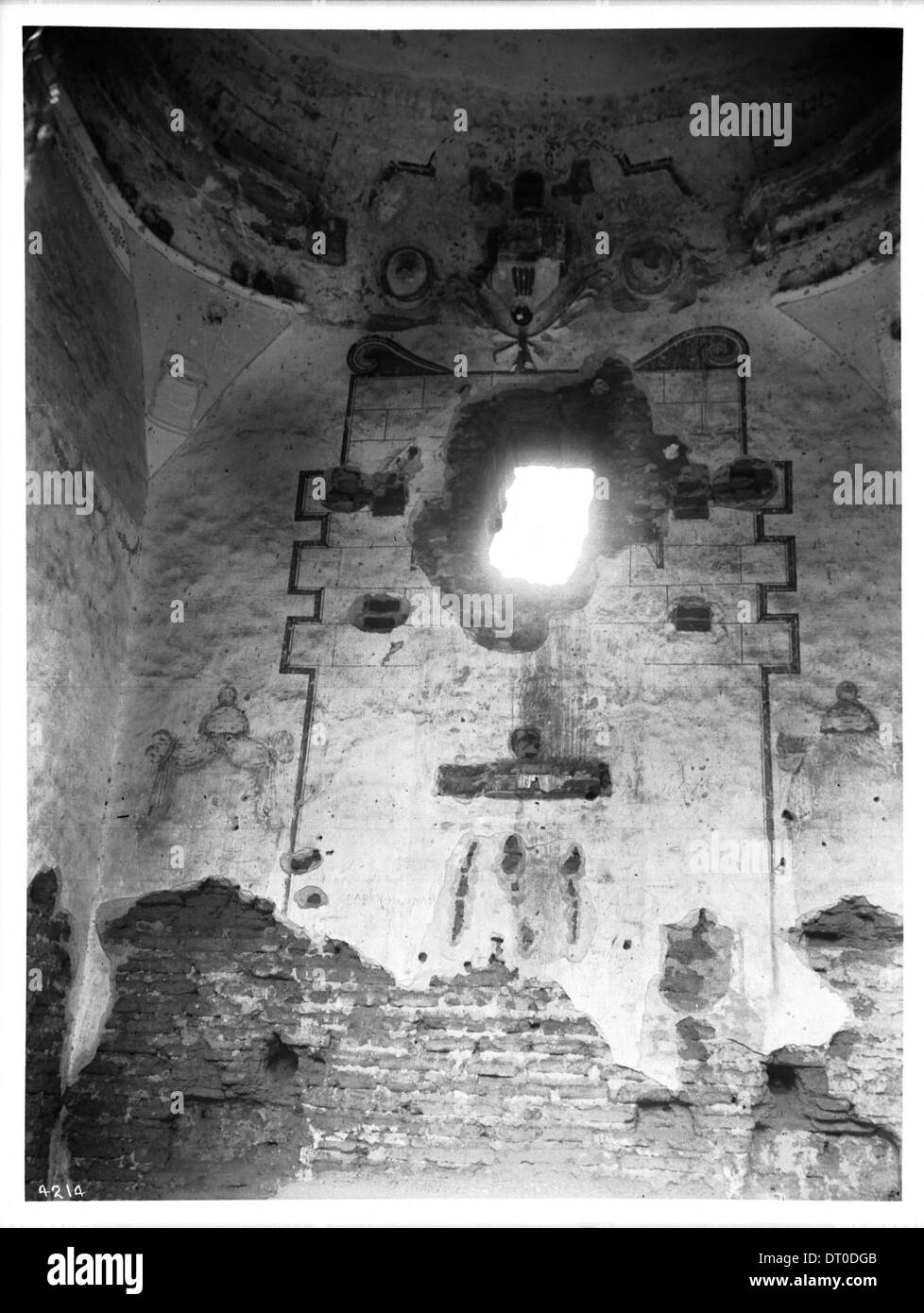 Painted on walls Black and White Stock Photos & Images - Alamy