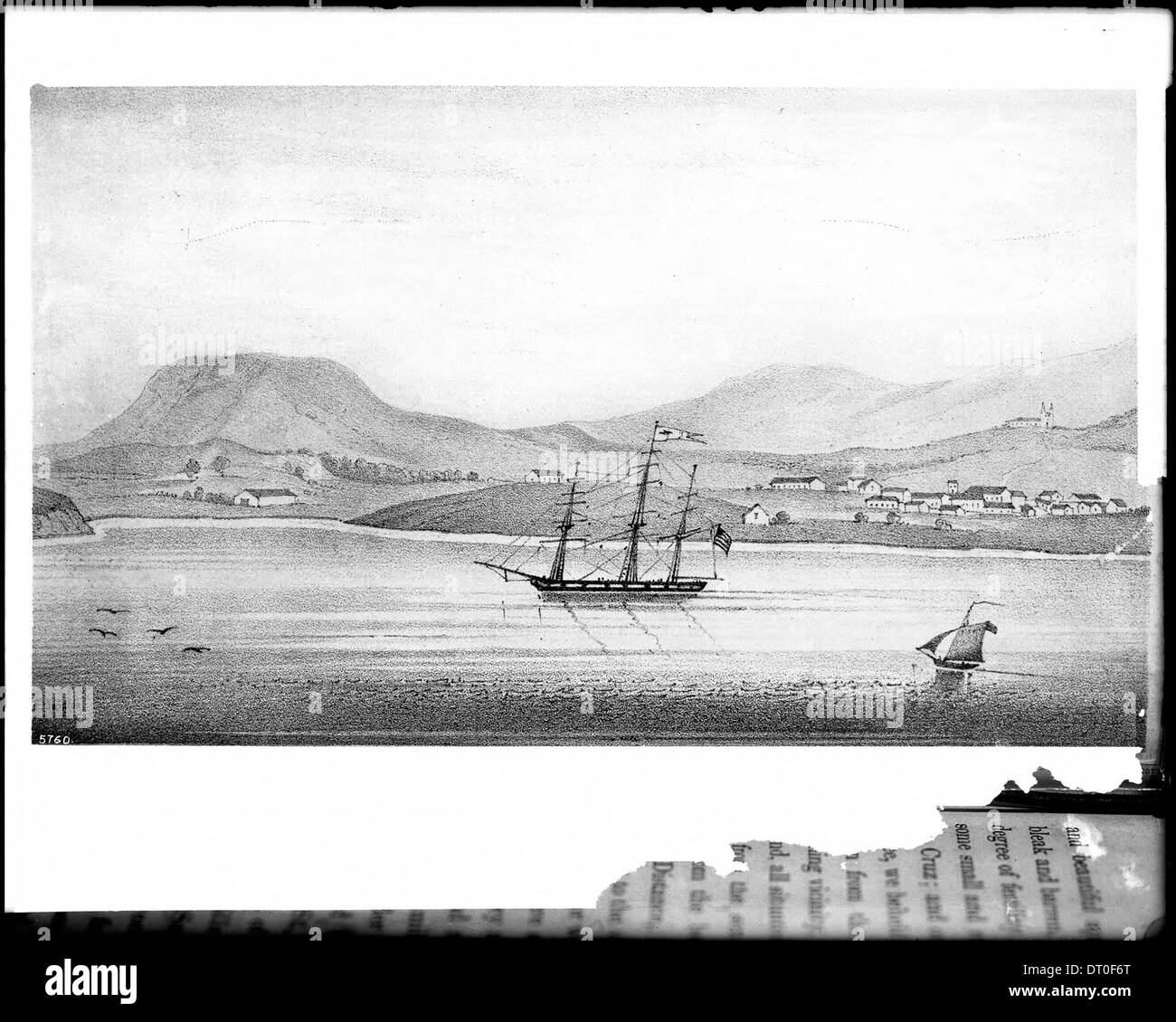 A drawing from Alfred Robinson's 'Life in California' depicting the ...