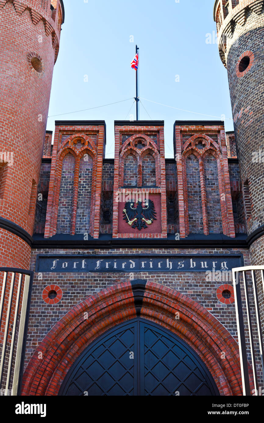 Friedrichsburg Gate - old German Fort in Koenigsberg. Kaliningrad ...