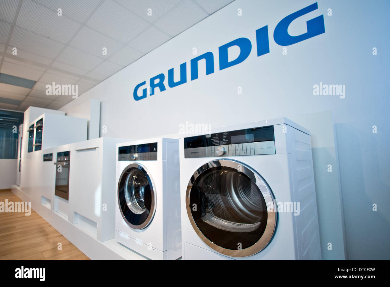 Nuremberg, Germany. 30th Jan, 2014. Household appliances like washing ...