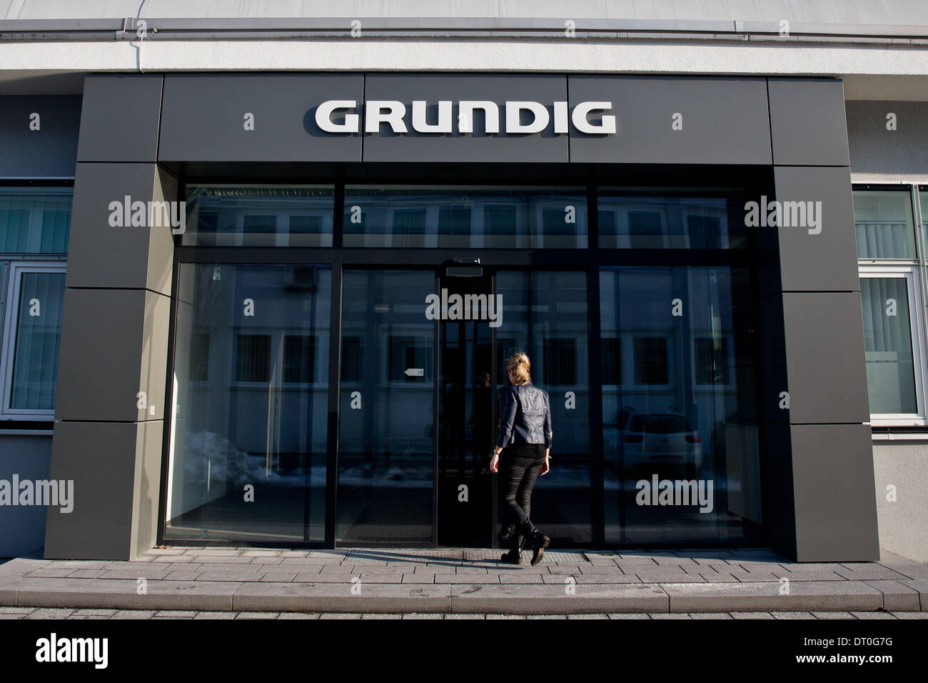 Nuremberg, Germany. 30th Jan, 2014. The headquarters of Grundig ...