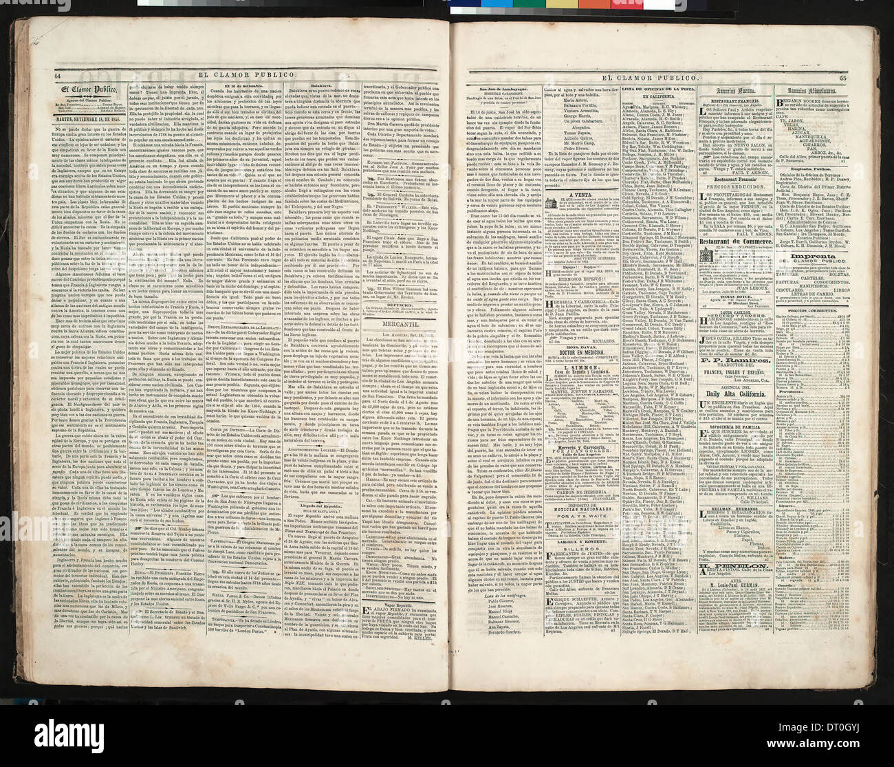 1800s journalism hi-res stock photography and images - Alamy
