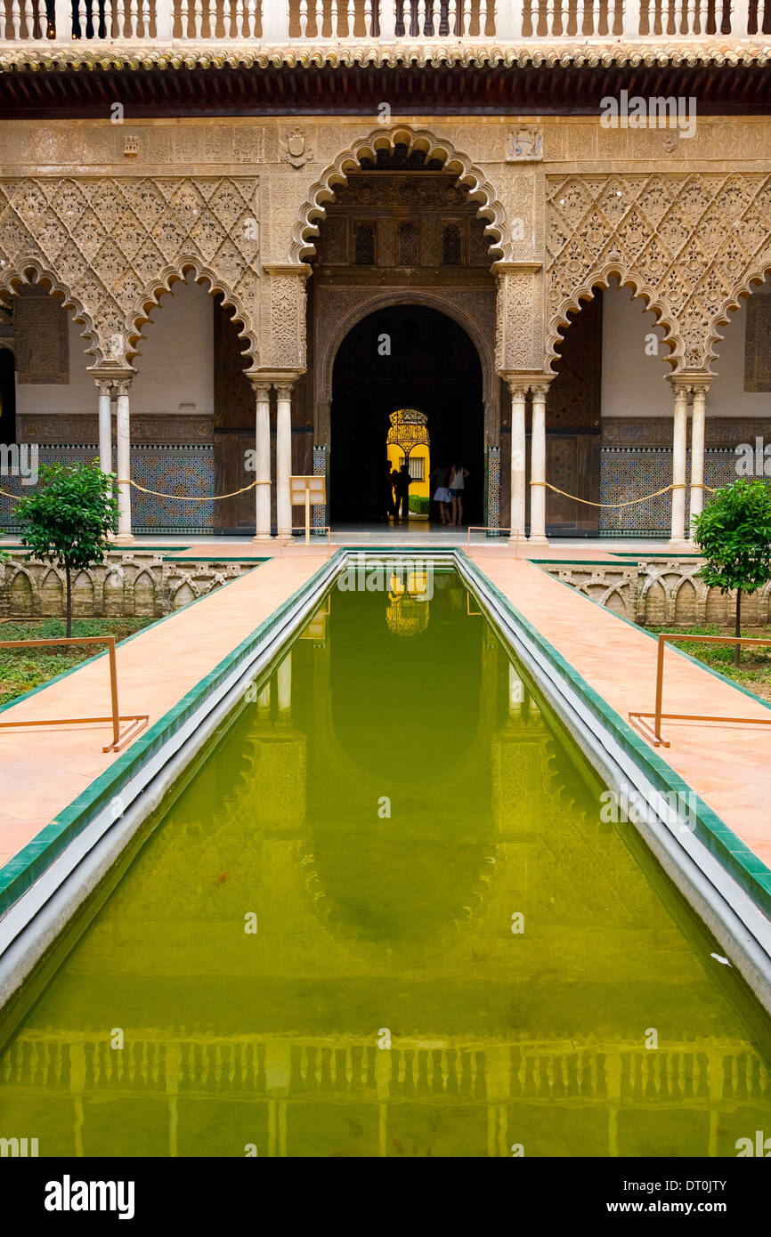 Inside alcazar seville spain europe hi-res stock photography and images ...