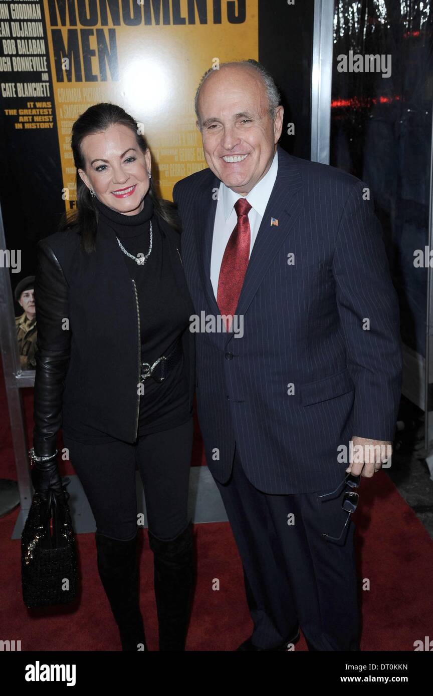 New York, NY, USA. 4th Feb, 2014. Judi Giuliani, Rudy Giuliani at ...