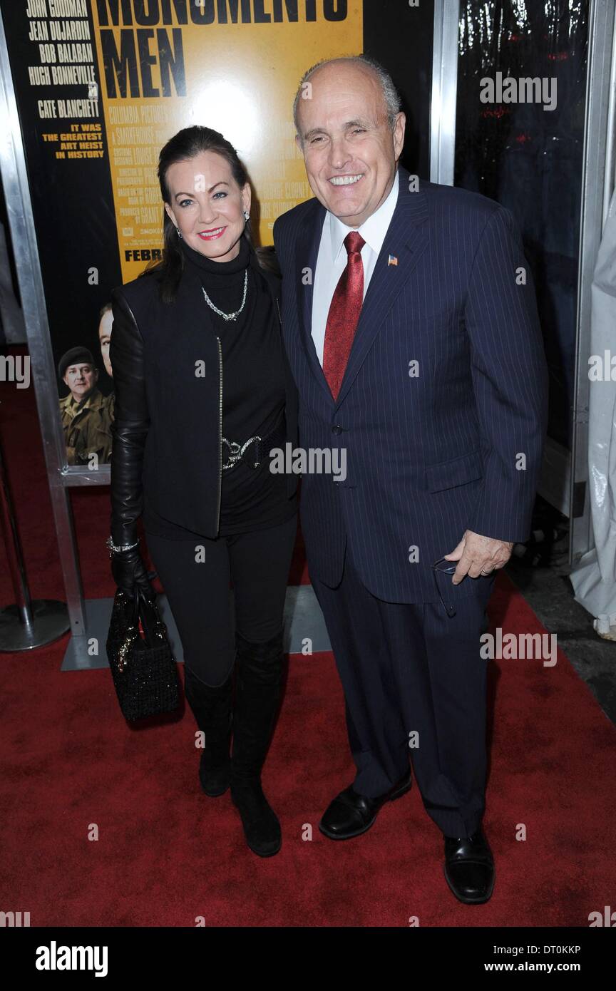 New York, NY, USA. 4th Feb, 2014. Judi Giuliani, Rudy Giuliani at ...