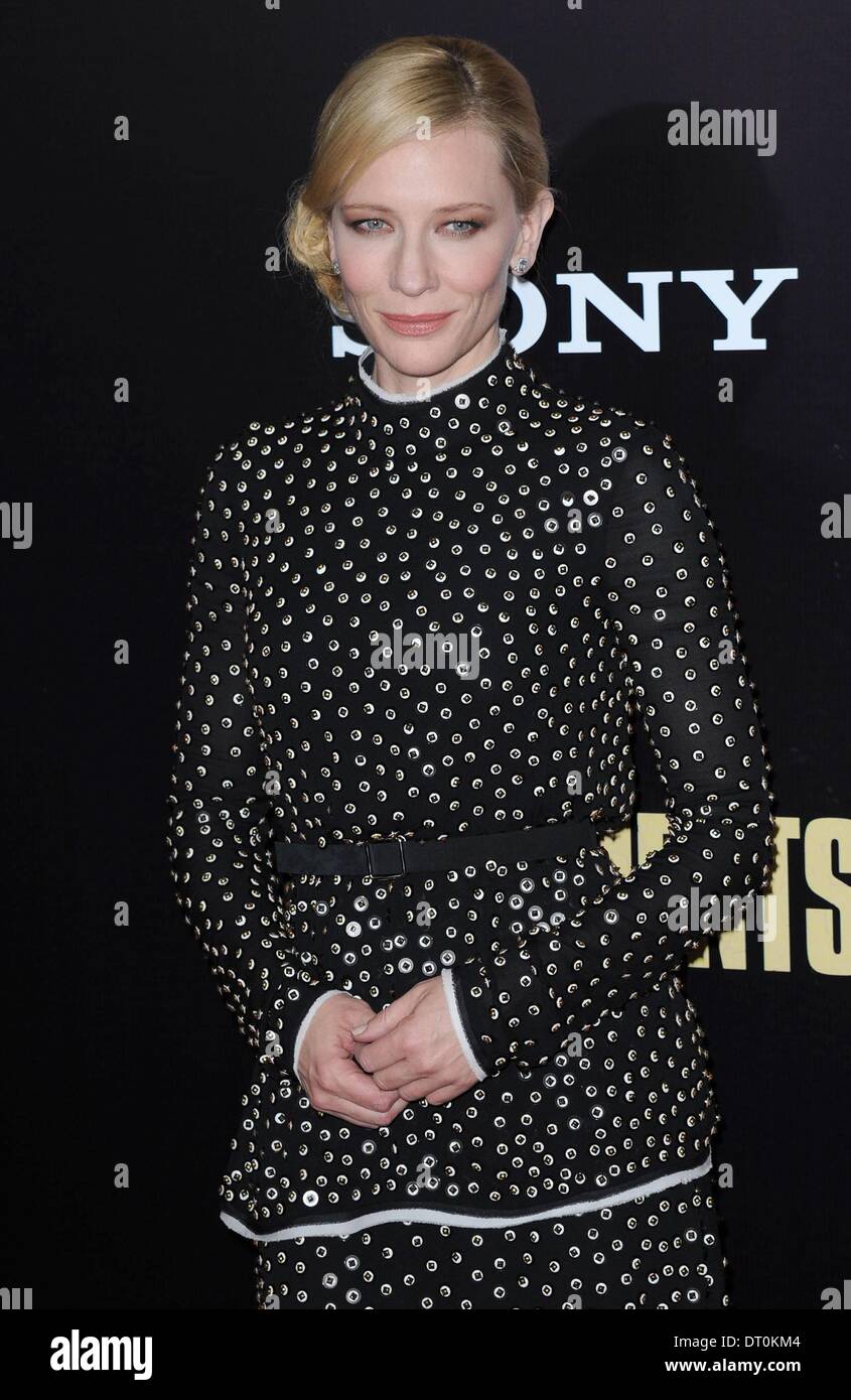 New York, NY, USA. 4th Feb, 2014. Cate Blanchett at arrivals for THE ...