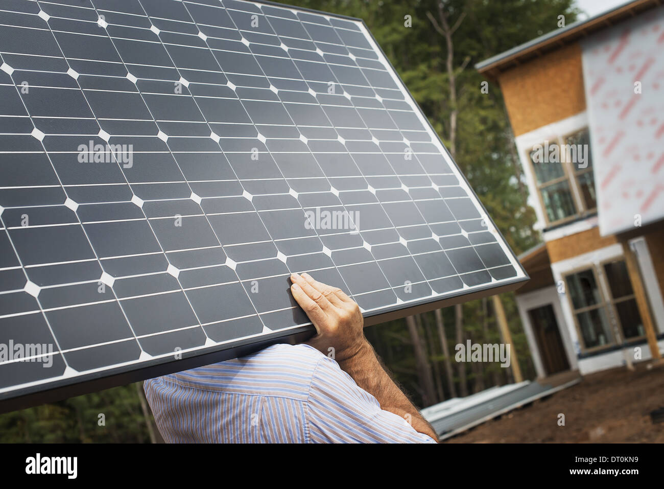 Solar construction site hi-res stock photography and images - Alamy