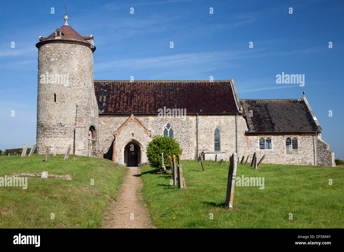 St Andrew's Church, Little Snoring, Norfolk Stock Photo - Alamy