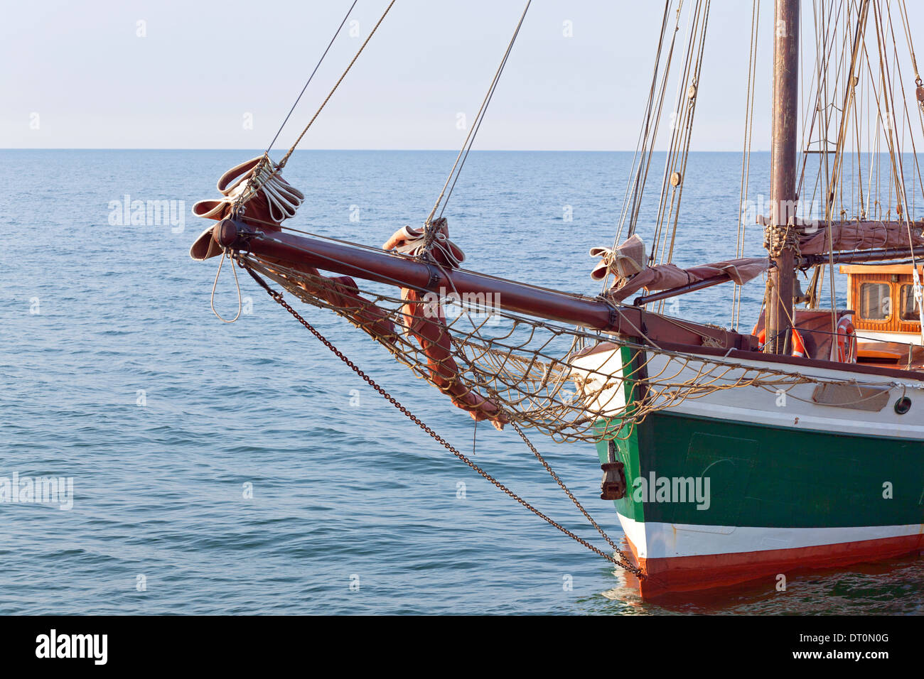 Bow of a sailing vessel Stock Photo - Alamy