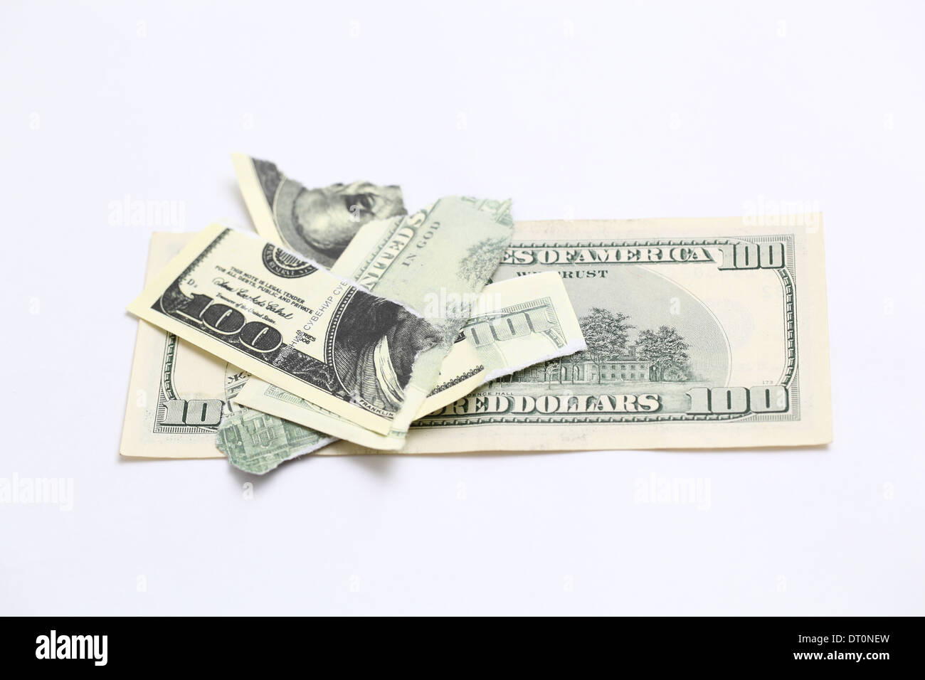One burnt us dollar bill hi-res stock photography and images - Alamy
