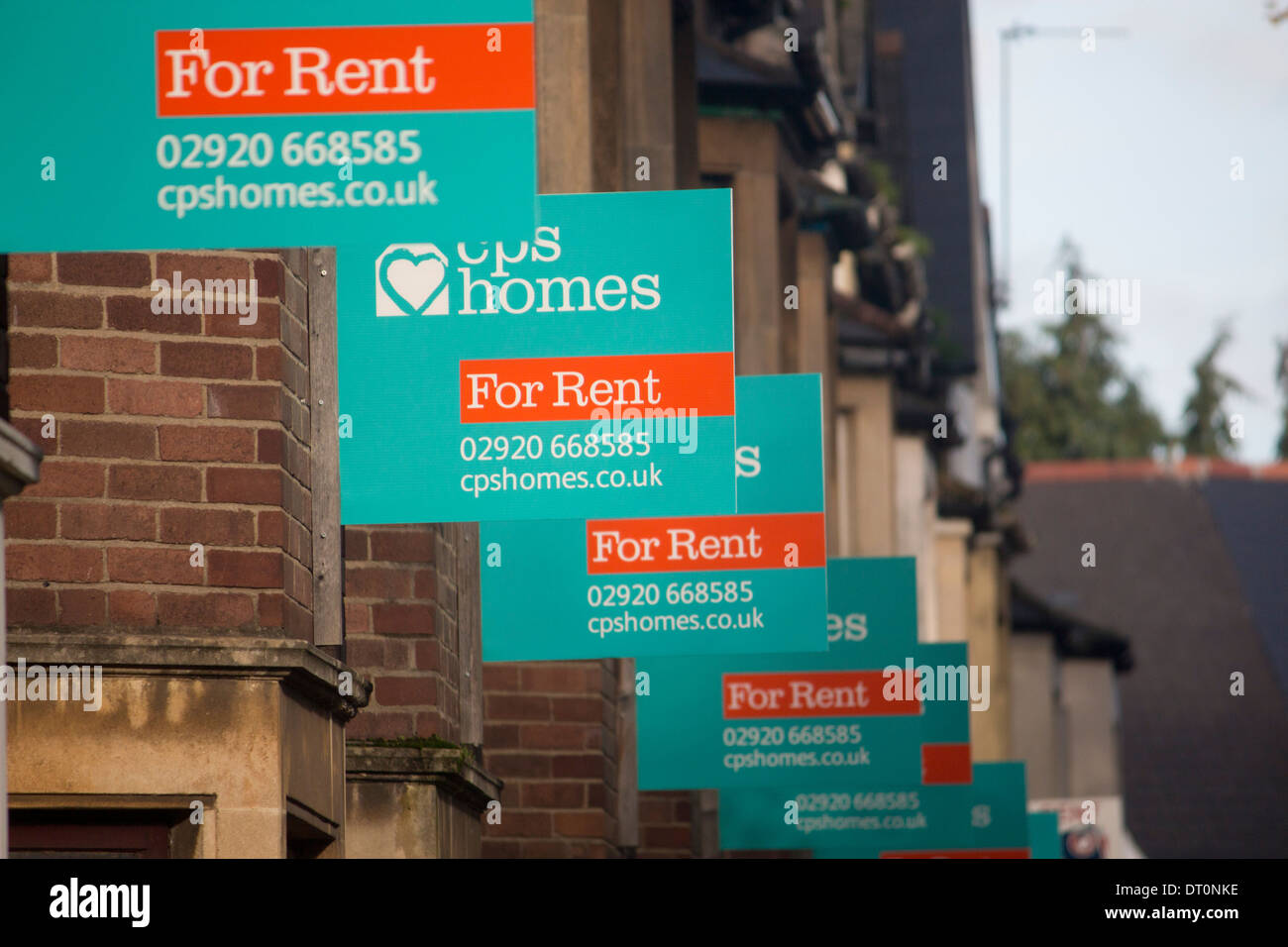 Cardiff student accommodation hi-res stock photography and images - Alamy