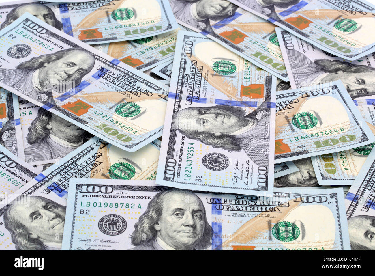 100 dollar bills pattern hi-res stock photography and images - Alamy