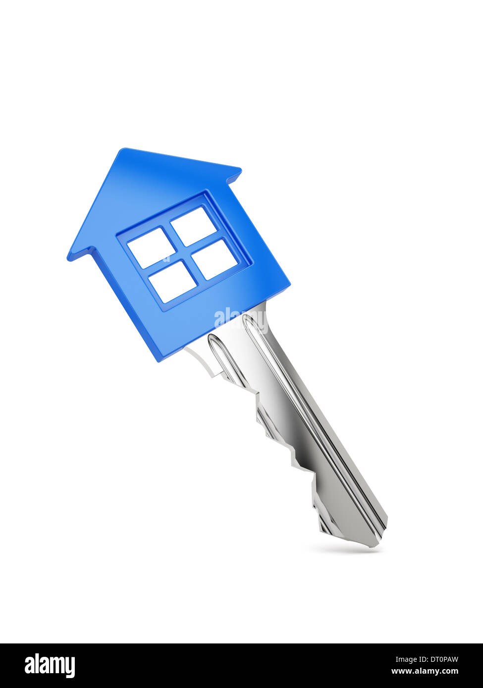 House key isolated on white as a concept of real estate business Stock ...