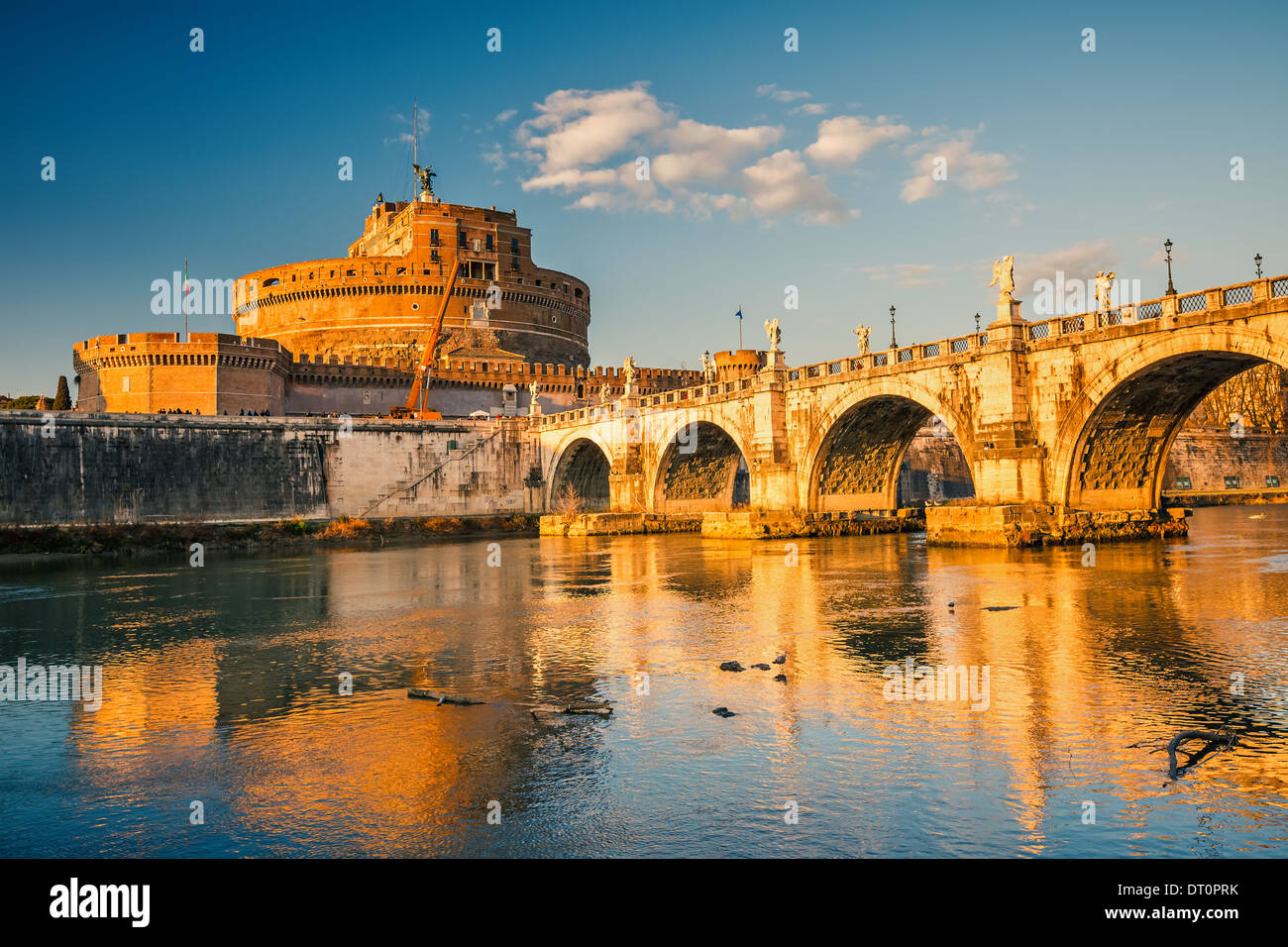 Sant'Angelo fortress, Rome Stock Photo - Alamy