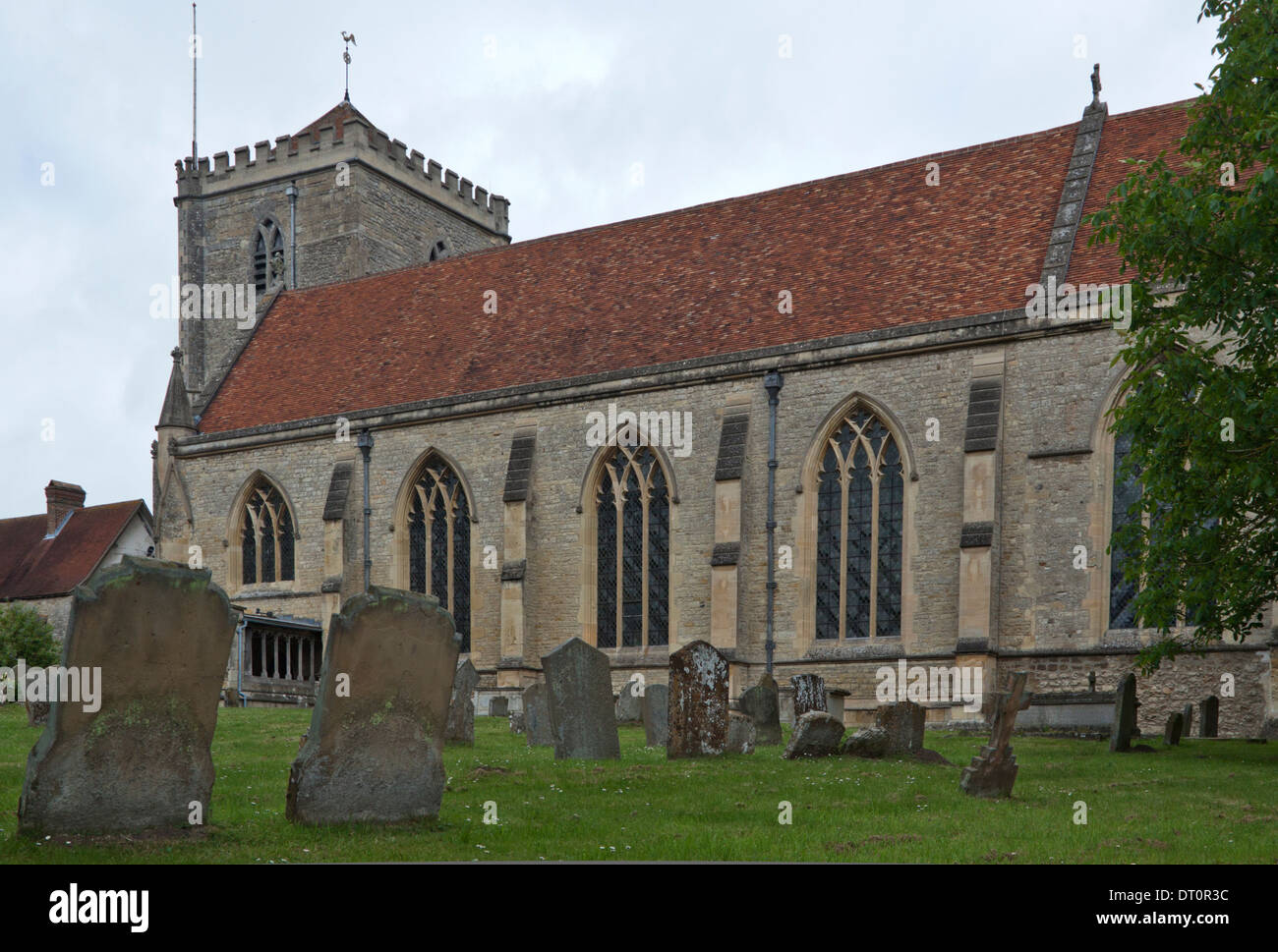 Dorchester Abbey, or the Abbey Church of St Peter and St Paul in Dorchester-on-Thames ...