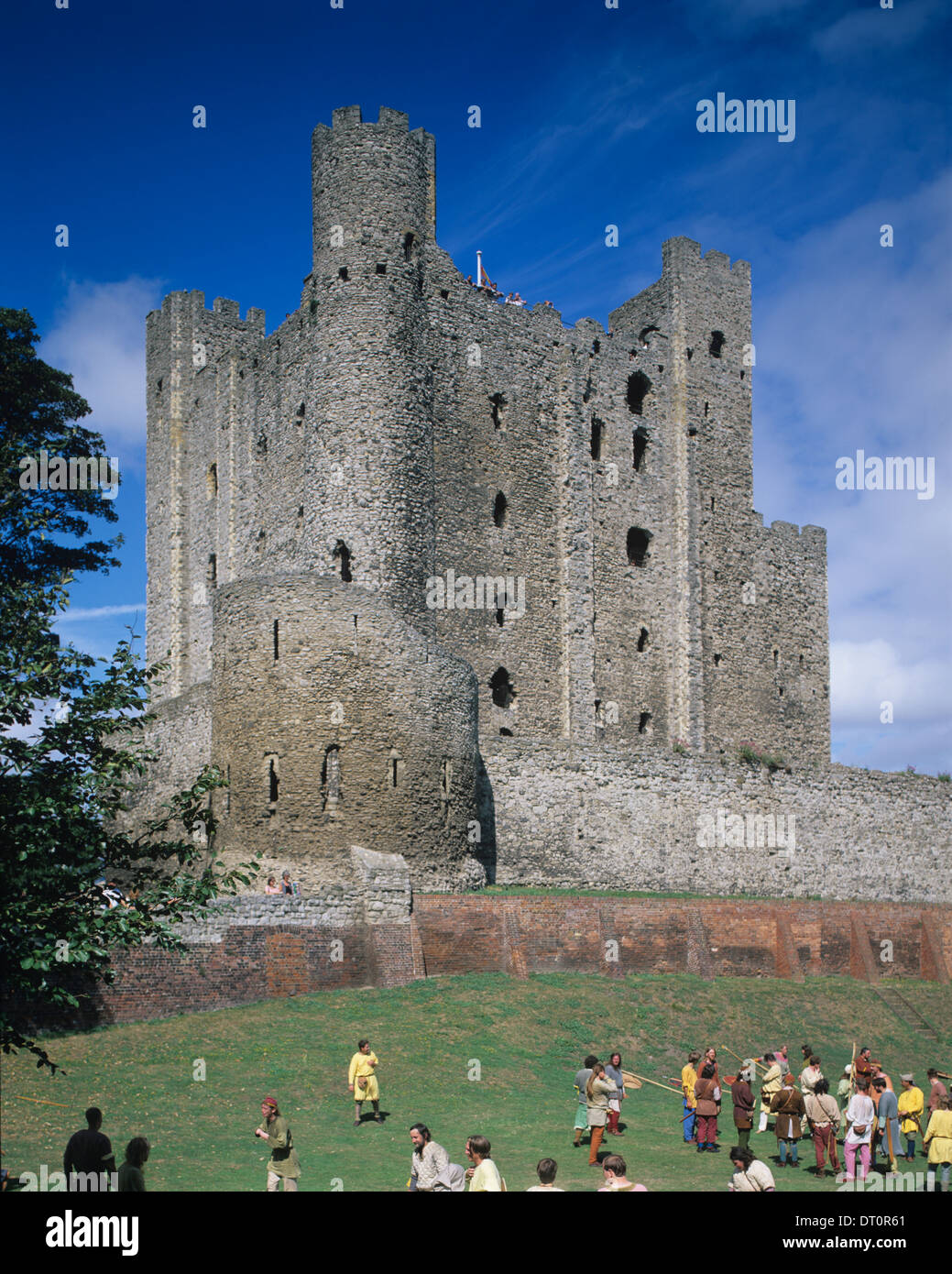 Rochester castle in Kent,UK Stock Photo - Alamy